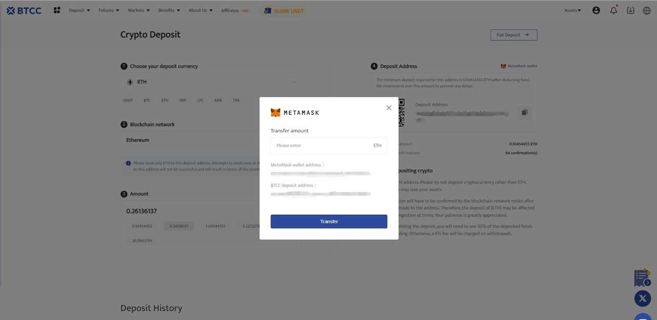 You can now link your MetaMask wallet to BTCC! - BTCC