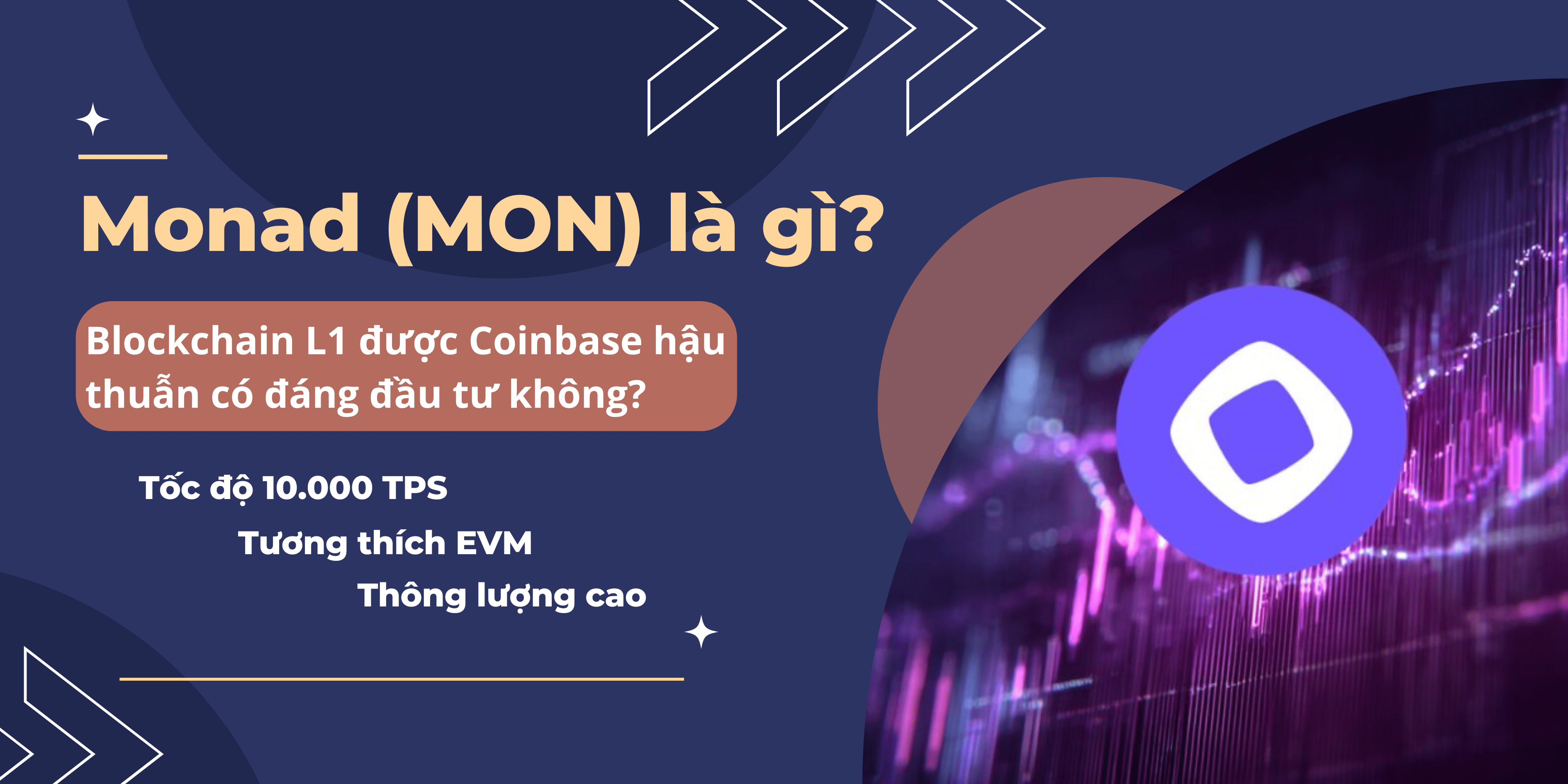 Monad (MON) là gì? Blockchain Layer-1 có đáng đầu tư? - BTCC